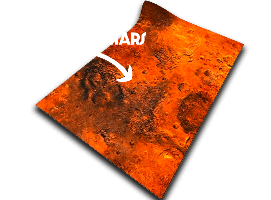 Tapis Warhammer Lands of Mars - Immersion sur Mars - Warmat